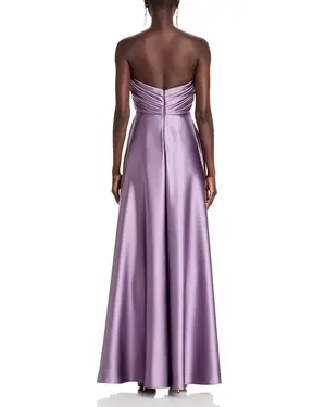 Amsale Strapless Gown