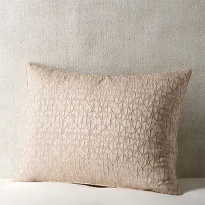 HUDSON PARK COLLECTION Diamond Facets Sham Set, Standard Exclusive - Light Rust
