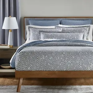HUDSON PARK COLLECTION Distressed Chevron King Sham Set Exclusive