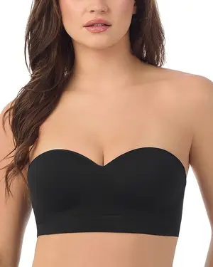 Le Mystère Seamless Comfort Wireless Bandeau Bra - Black