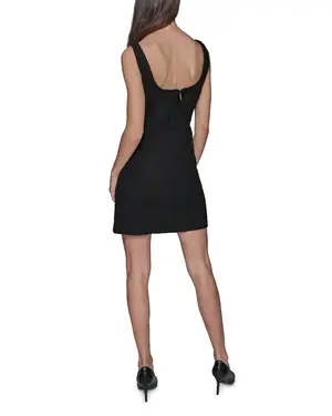 Karl Lagerfeld Paris Textured Knit Dress