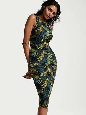 Victoria's Secret Swim Beachwear Mesh Midi Dress