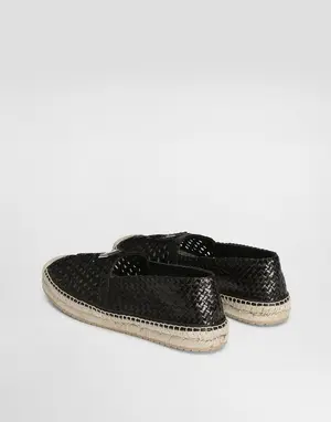 Dolce & Gabbana Calfskin Espadrilles - Black