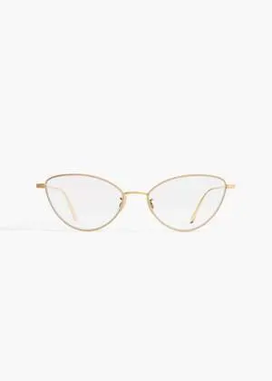Khaite X Oliver Peoples 1998rx Eyeglasses - Gold