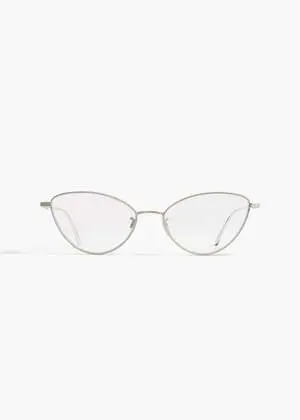 Khaite X Oliver Peoples 1998rx Eyeglasses - Silver