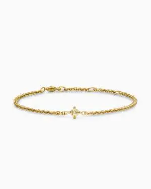 David Yurman Micro Chatelaine® Chain Bracelet - Champagne Citrine