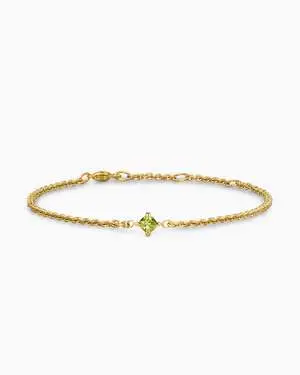 David Yurman Micro Chatelaine® Bracelet - Peridot