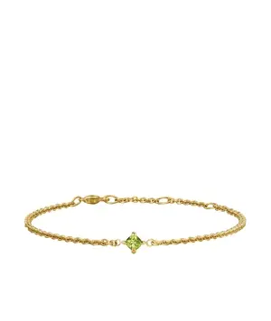 David Yurman Micro Chatelaine® Chain Bracelet Peridot