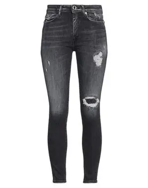 DONDUP Skinny Jeans In Organic Cotton And Recycled Elastane - Black