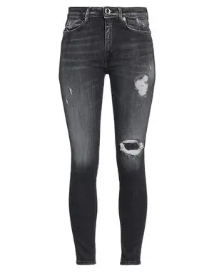 DONDUP Skinny Jeans In Organic Cotton And Recycled Elastane - Black