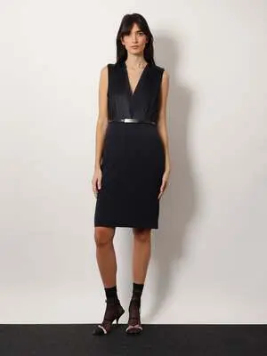 Max Mara Vittor Midi Dress - Black