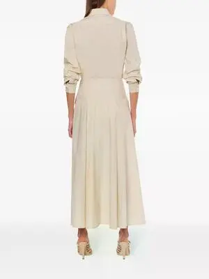Alberta Ferretti Belted Midi Skirt