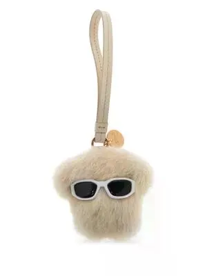 Versace Medusa Fluffy Charm - Neutrals