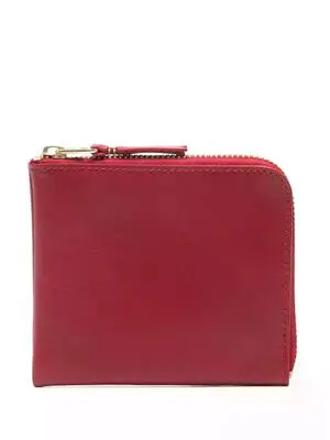 Comme Des Garçons Leather Wallet - Red