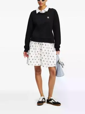 Karl Lagerfeld Ikon Printed Skirt