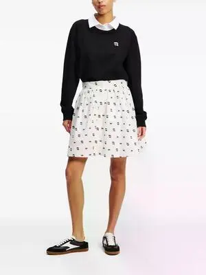 Karl Lagerfeld Ikon Printed Skirt
