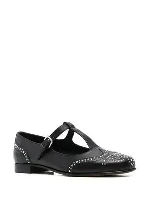 Church's Stud-embellished Mary Jane Shoes - Black