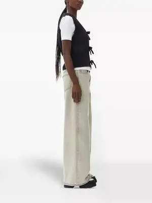 GANNI Tied Vest - Black