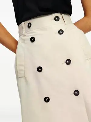 Karl Lagerfeld Cotton Skirt