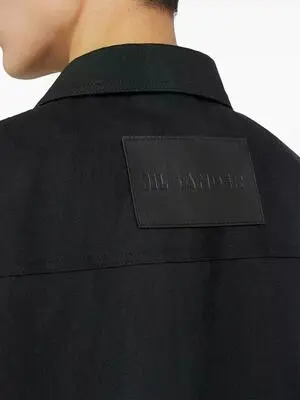 JIL SANDER Logo-patch Denim Shirt