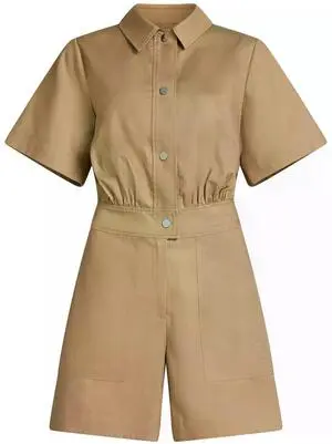 Karl Lagerfeld Cargo Jumpsuit - Neutrals