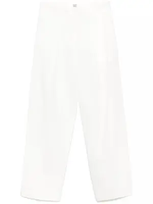TOTEME Tailored Trousers - White