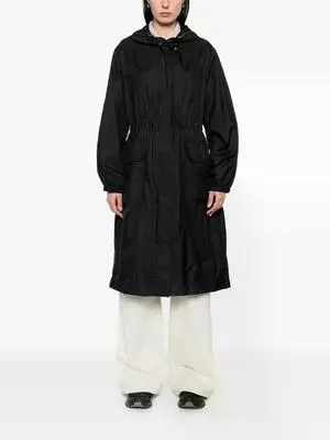 Moncler Hiengos Hooded Coat - Black