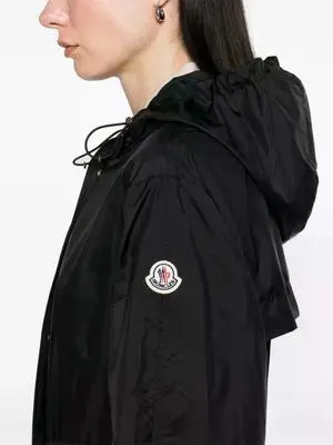 Moncler Hiengos Hooded Coat - Black