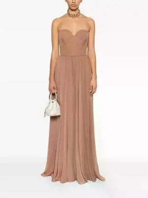 Elie Saab Silk Halterneck Gown