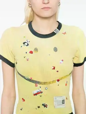 Mihara Yasuhiro Graphic Print T-shirt