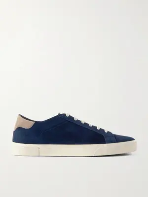 Brunello Cucinelli Vulky Suede Sneakers - Blue