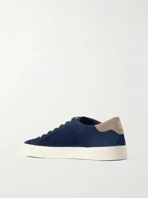 Brunello Cucinelli Vulky Suede Sneakers - Blue