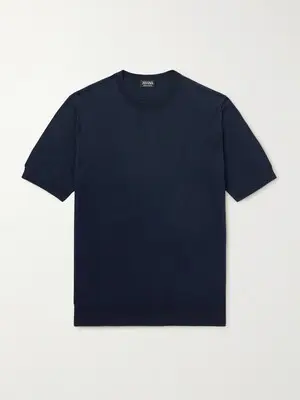 Zegna Stretch T-shirts For Men