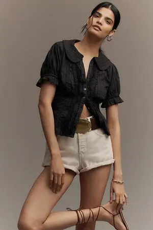 Pilcro Cropped Blouses