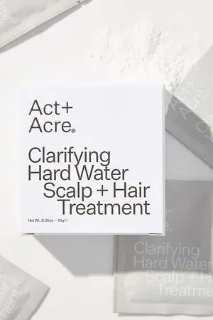 ACT+ACRE Clarifyg Hard Water Scalp + Hair Treatment - White