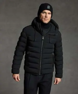 Mackage Agile-360 Stretch Light Down Jacket - Black