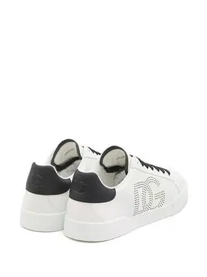Dolce & Gabbana Portofino Leather Sneakers