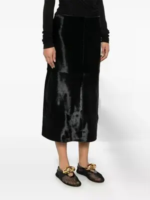 TOTEME A-line Midi Skirt
