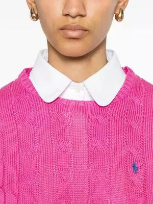 Polo Ralph Lauren Crew-neck Cable-knit Sweater