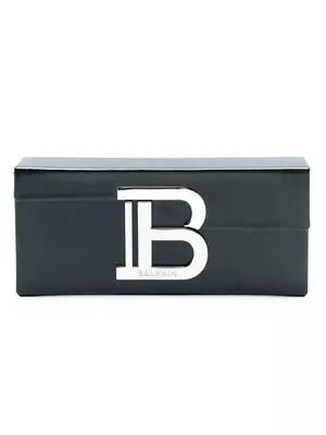 Balmain Fletche Shield Sunglasses - Silver