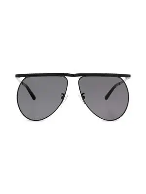 Attico Mina Aviator Sunglasses - Black
