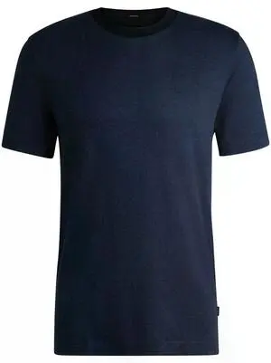 BOSS Cotton T-shirt - Blue
