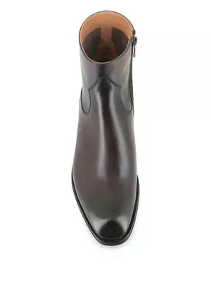 ALBERTO FASCIANI Leather Boots - Brown