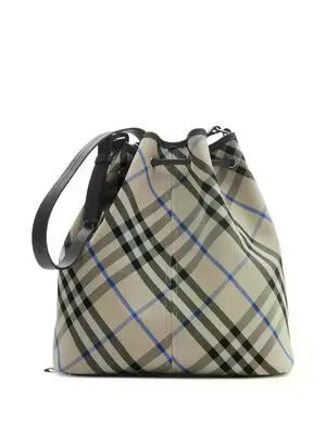 Burberry Check Bucket Bag