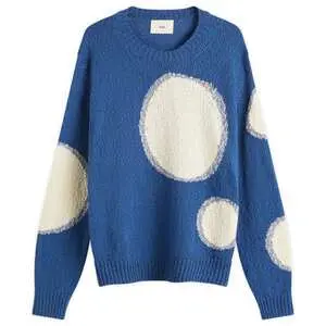 Folk Chain Sweatshirt - Blue Mix