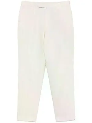 DELL'OGLIO Linen Tapered Trousers
