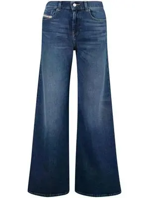 DIESEL® Five-pocket Flared Jeans - Blue