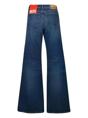 DIESEL® Five-pocket Flared Jeans - Blue