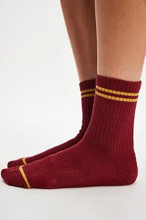 LE BON SHOPPE Le Bon Shoppe Boyfriend Socks Cardinal