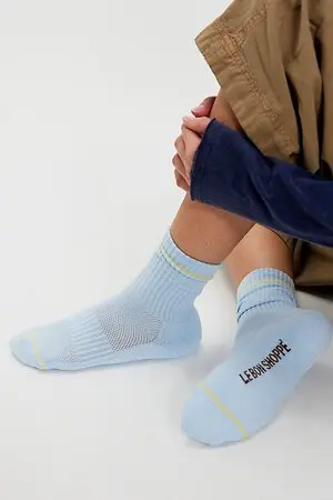 LE BON SHOPPE Boyfriend Socks - Pastel Sky